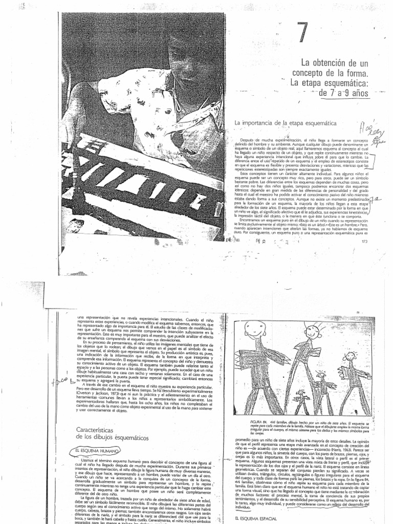 Lowenfeld, V. La obtención de un concepto de forma. La etapa ...