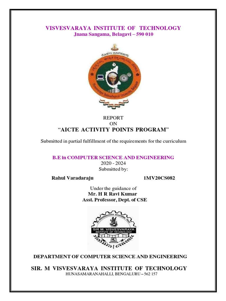 AICTE Report | PDF | Waste Management