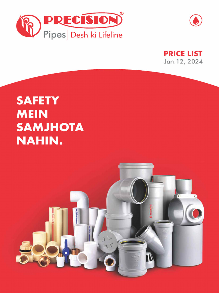 Precision Plumbing Price List 12.01.2024 | Download Free PDF | Pipe (Fluid Conveyance ...