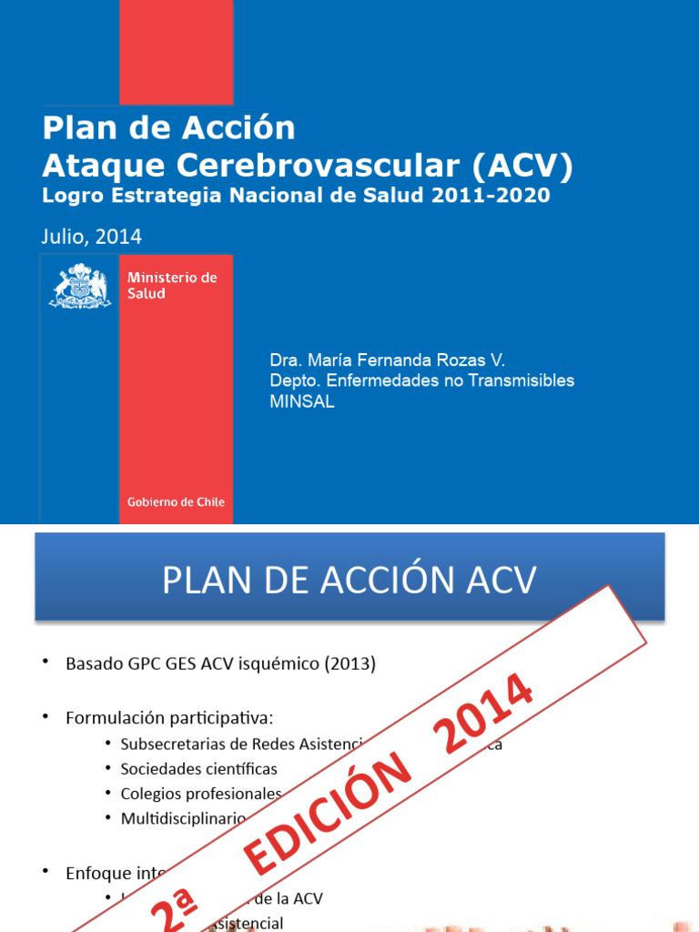 Plan Integral para el Manejo del ACV | PDF | Carrera | Hospital