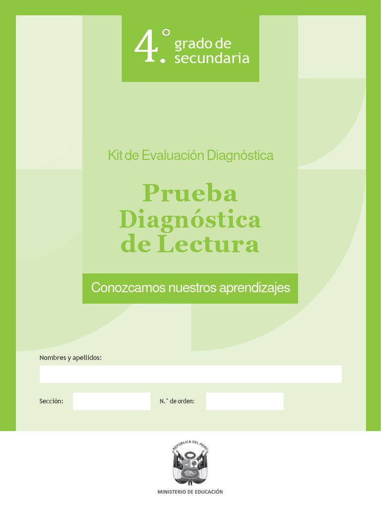 Cuarto Grado - Lectura | PDF | Leche | Mente