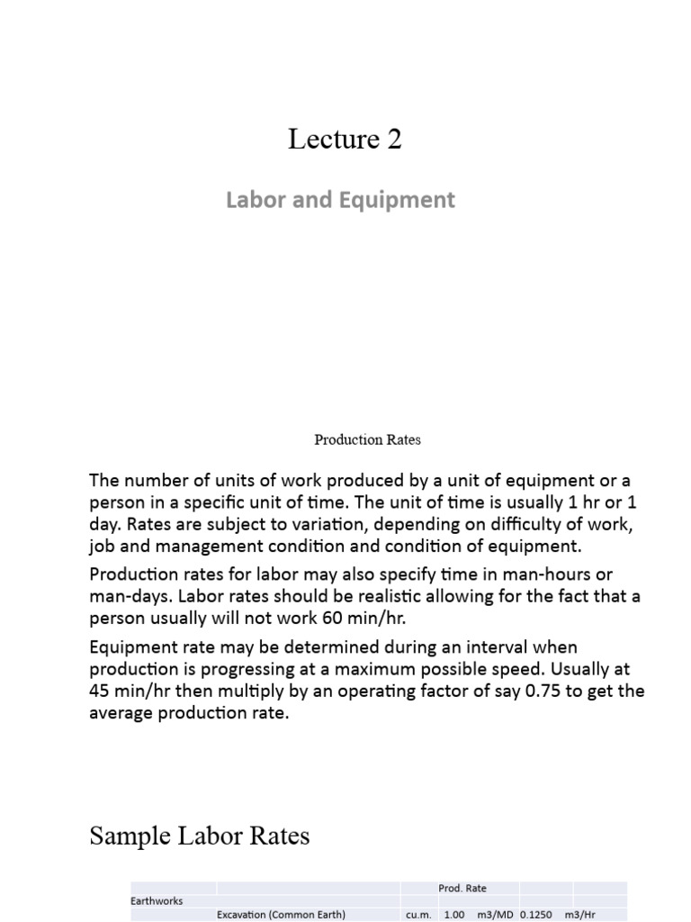 Lecture 2 | PDF | Depreciation