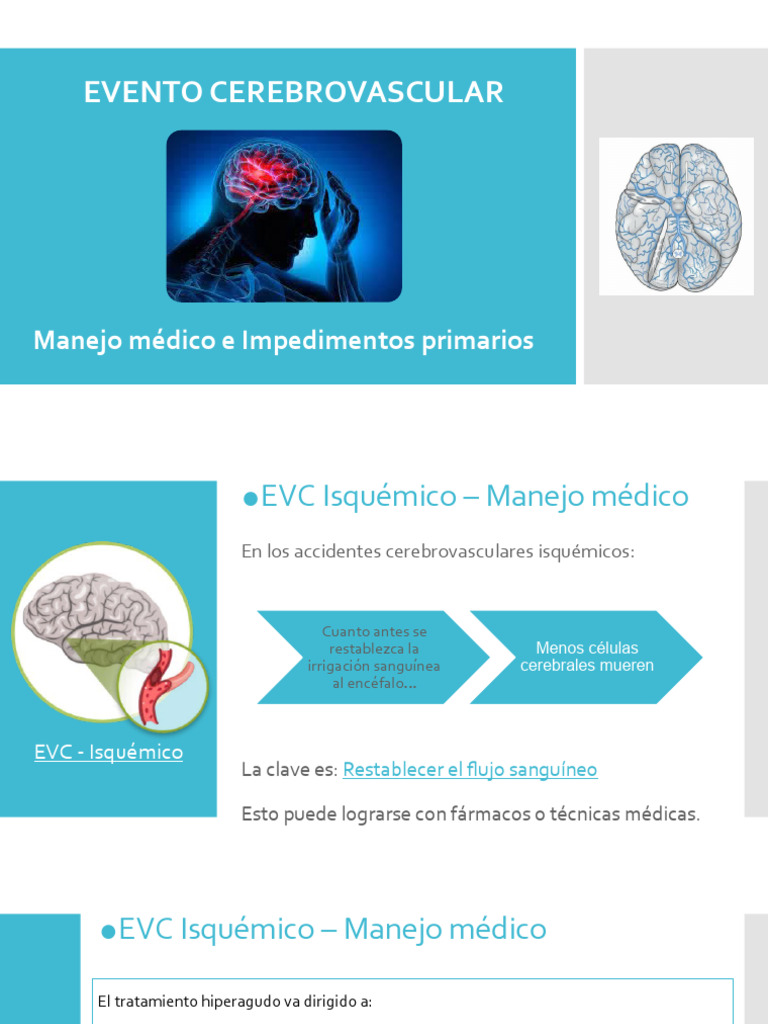 Enfermedad Vascular Cerebral | PDF | Carrera | Isquemia