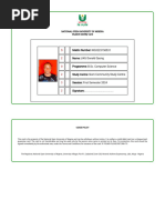 NWU Student Card Setup Guide | PDF