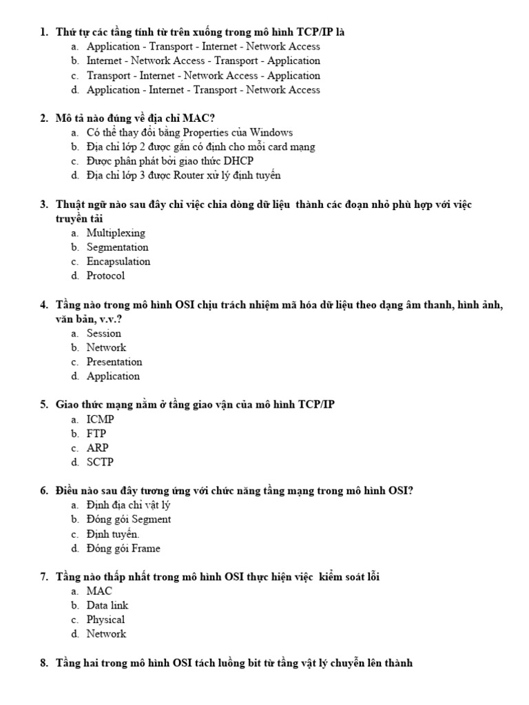 ĐỀ 2 (FINAL) | PDF