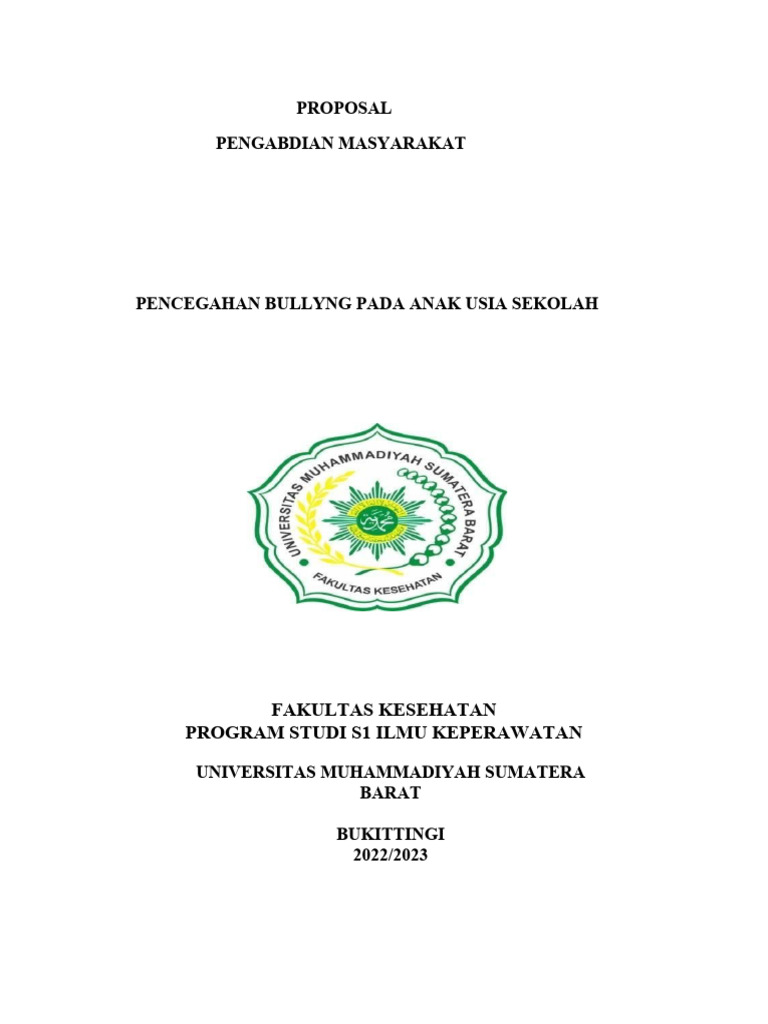 Proposal Dan Sap Yolanda Bulling | PDF