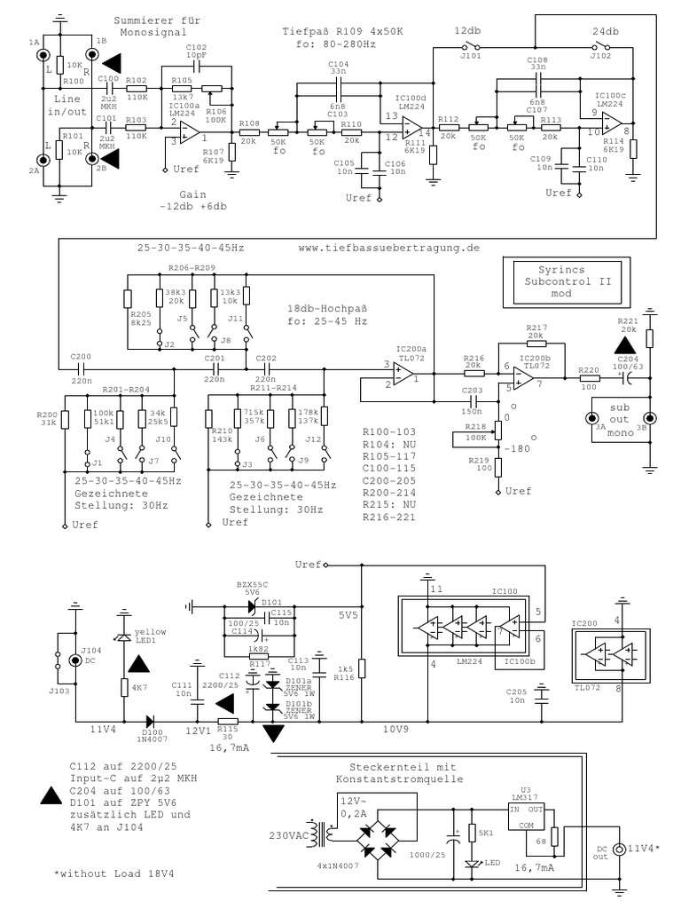 Syrincs Subcontr-II Schem | PDF