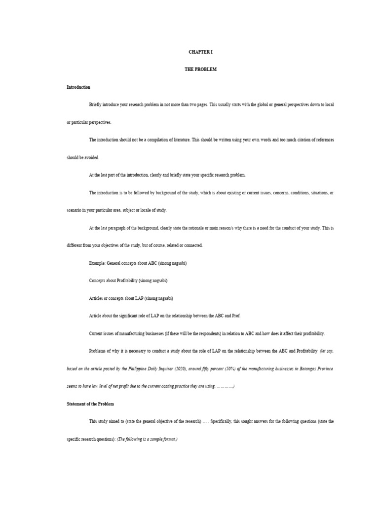 PB Thesis Format 2023 Main Body Revised | PDF | Survey Methodology ...