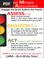 Last Minute Risk Analysis (LMRA) | PDF | Risk | Risk Management
