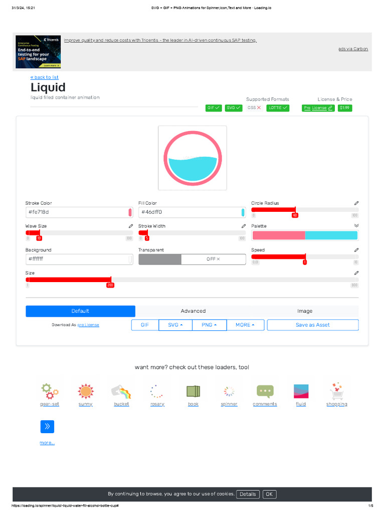 Animations For Spinner, Icon, Text and More Loading - Io 2 | PDF | Computing | Software