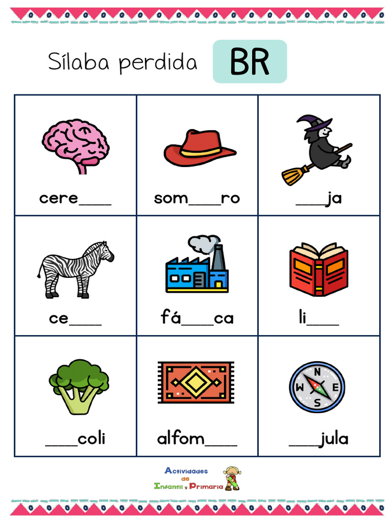 fichas-lectoescritura-silabas-trabadas | PDF