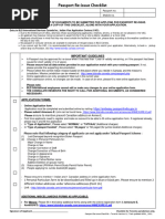 Toronto Indian Passport Surrender Checklist | PDF | Passport ...