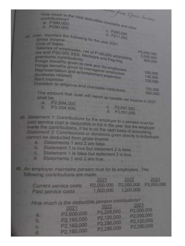 Chap 10 - Taxation Tabag | PDF