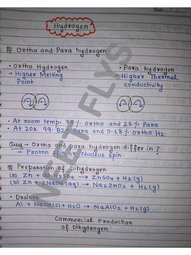 Hydrogen | PDF