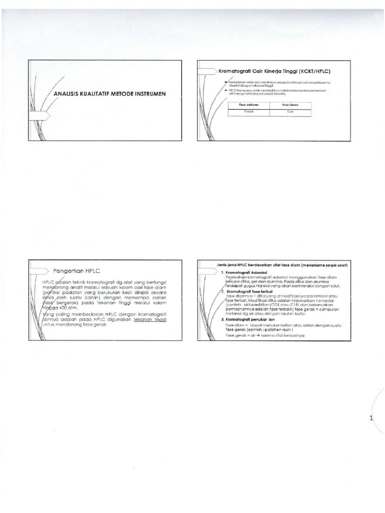 Analisis Instrumen | PDF