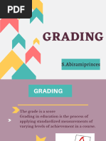 Unza's Grading System | PDF
