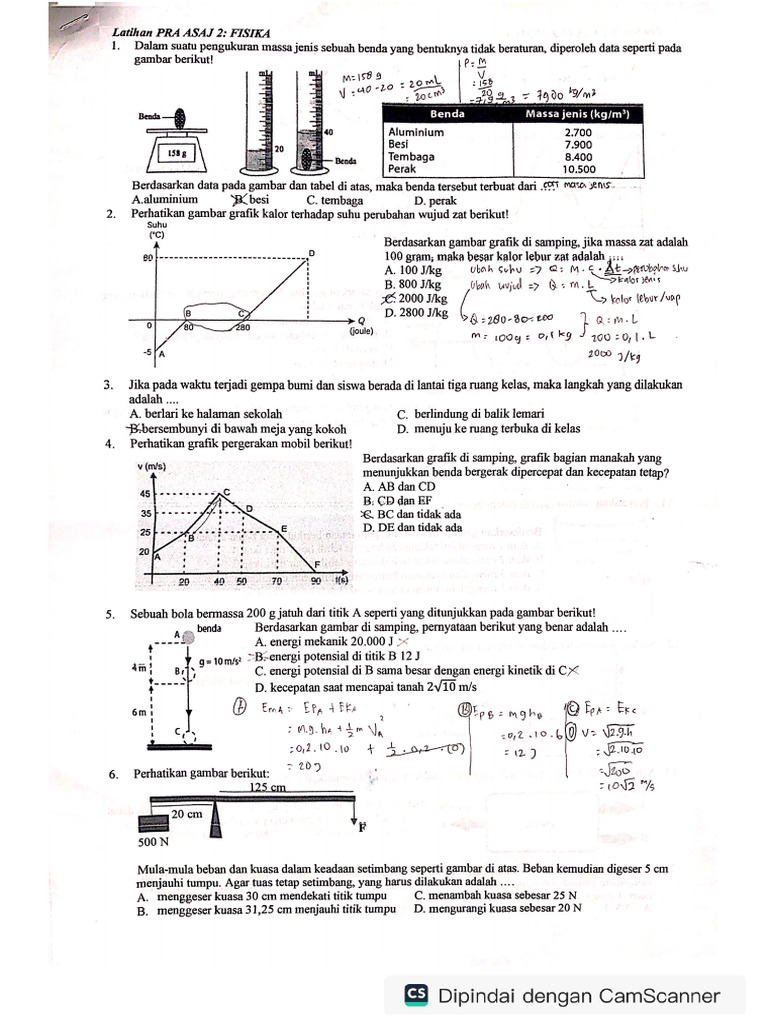 fisika latsol to 2 | PDF