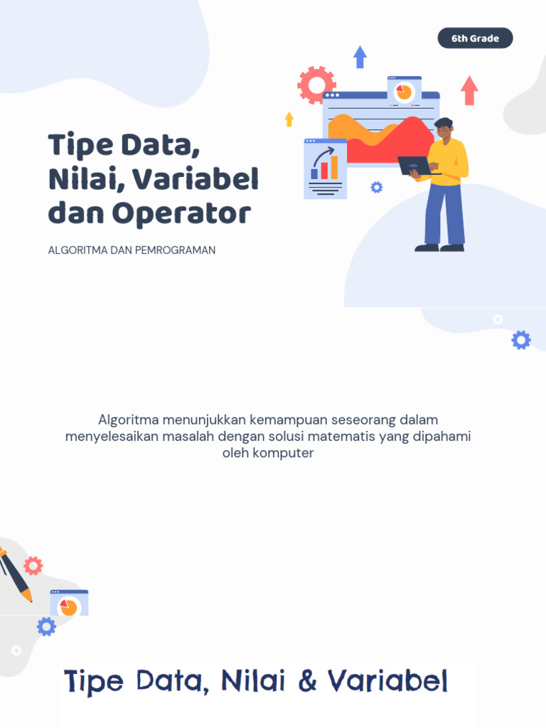 Pertemuan 4 Tipe Data Variabel Dan Operator Pdf