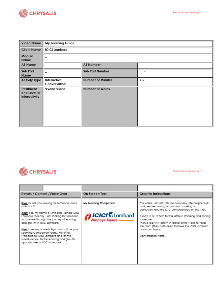 My Learning Guide Storyboard 190324 V2 | PDF | Learning | Leadership