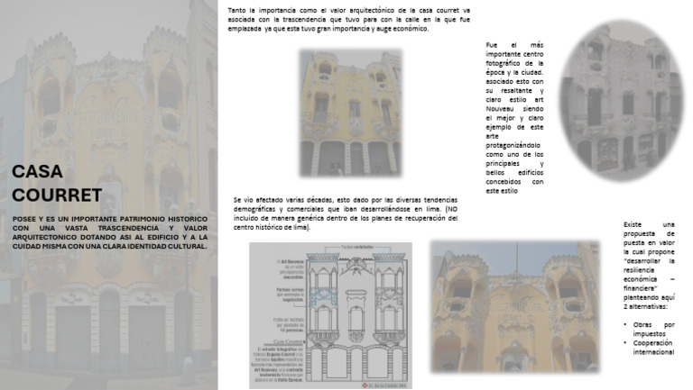 Casa Courret Infografia | PDF