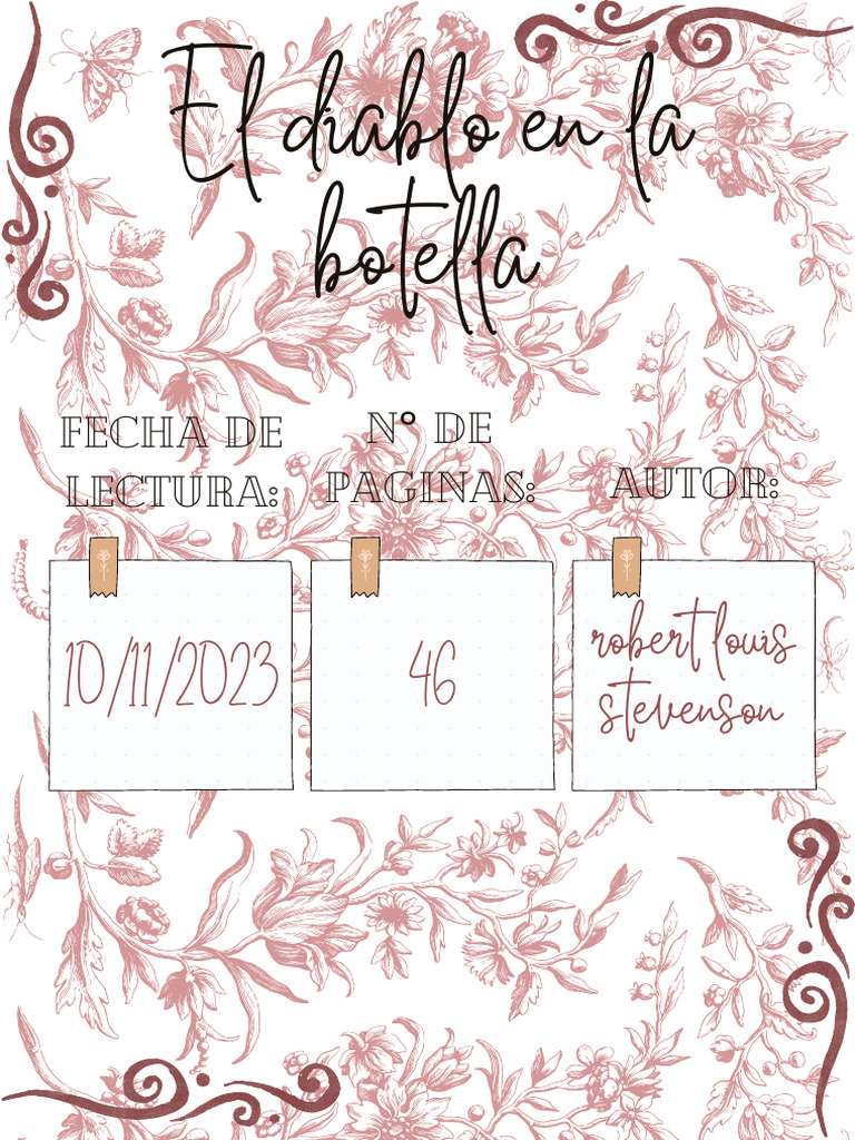 El Diablo en La Botella | PDF