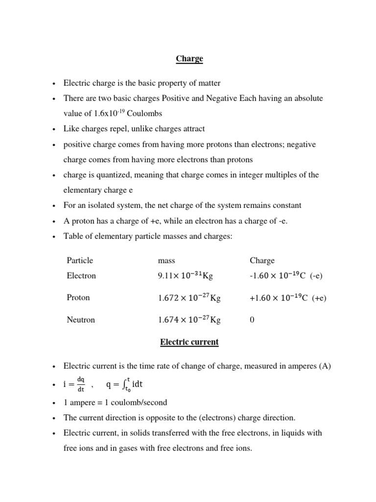 Second | PDF | Electric Charge | Electrical Network