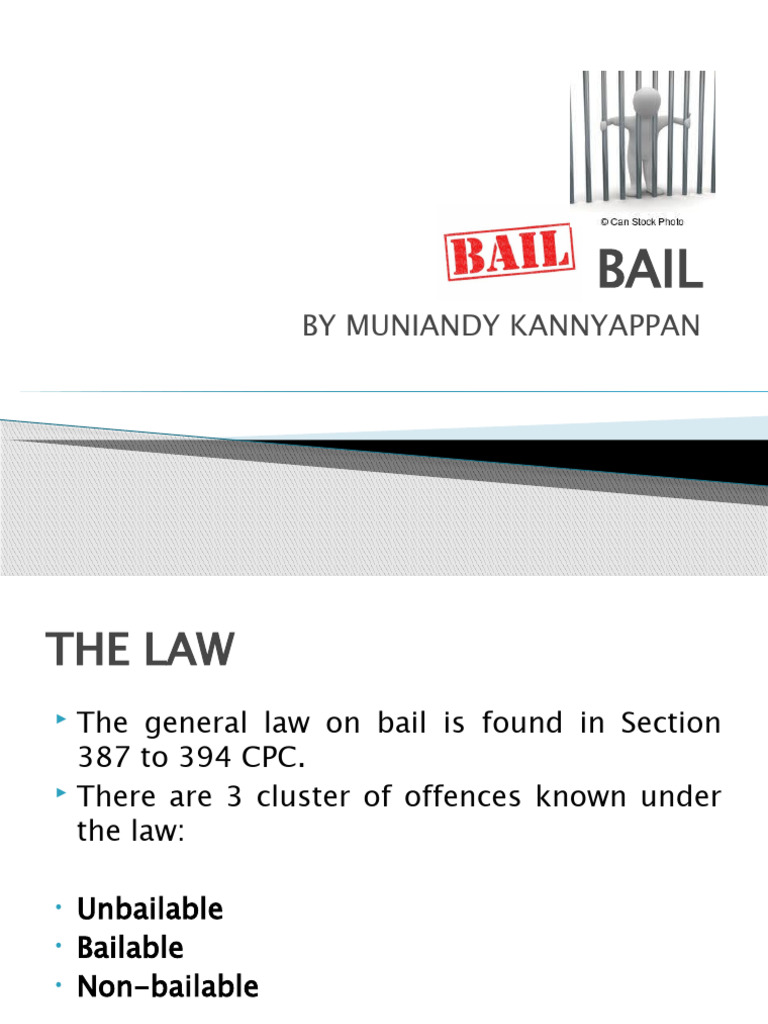 Bail | PDF | Bail | Misconduct