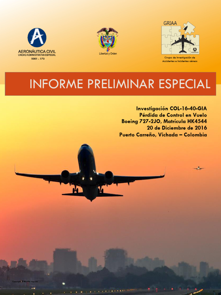 Informe Preliminar Especial HK4544 V03 - PUB | PDF | Accidentes e ...