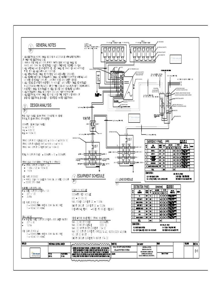 Solar - Design Plan - 5kwp - Hybrid - Black | PDF | Photovoltaic System ...