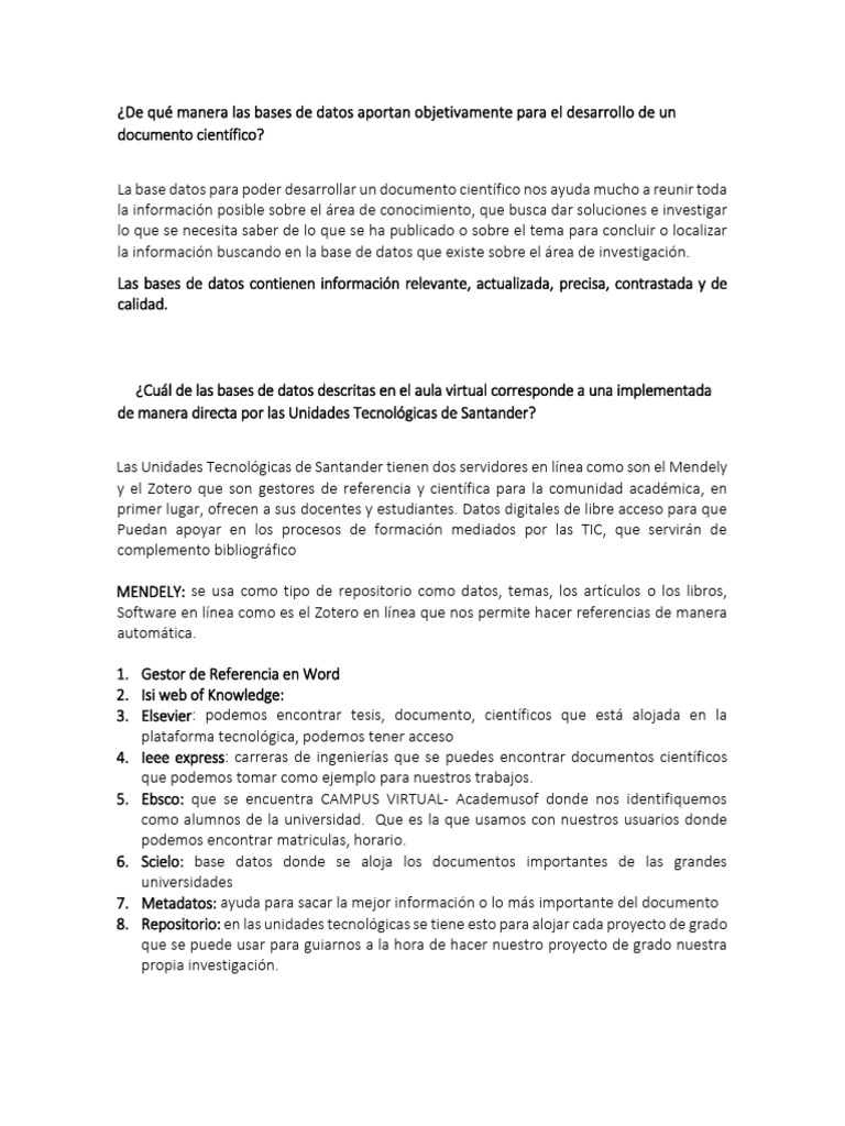 Base de datos (2) | PDF | Bases de datos | Acceso abierto