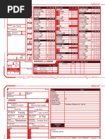 (Template) Cyberpunk RED Character Sheet | PDF