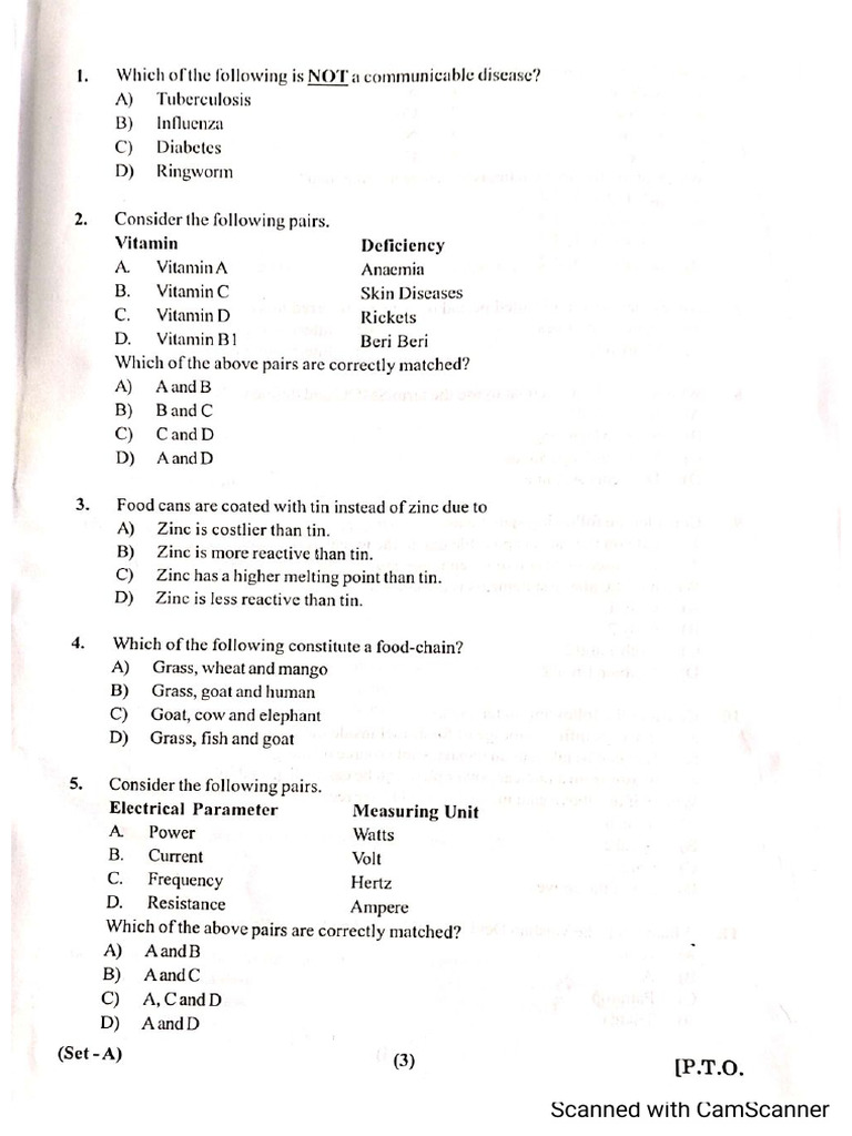JKSSB FAA Question Paper 2024 | PDF