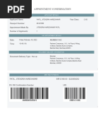 Vfs Passport Checklist | PDF | Notary Public | Passport