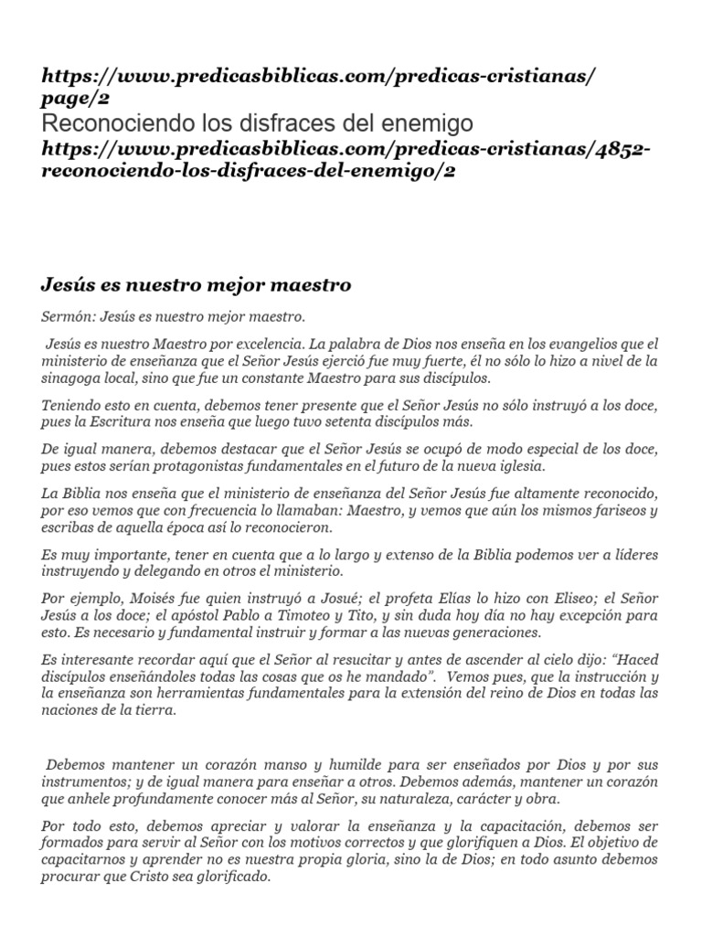 Un Manantial en El Desierto | PDF | Jesús | Apóstol