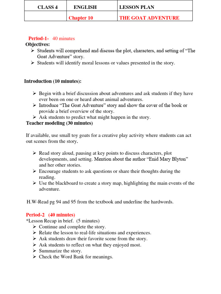 CL-4 Eng & Sci TERM 2 LP The Goat Adventure & LP FIVE KINGDOM, LP ...