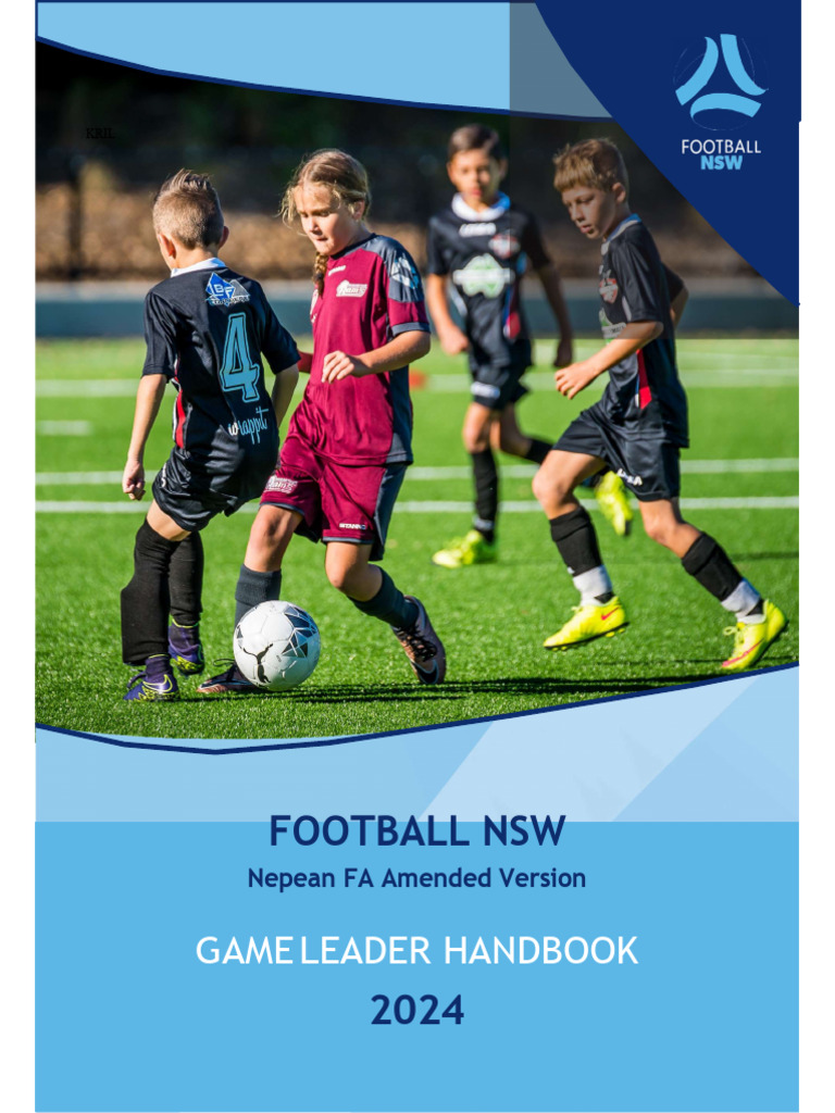 FNSW Game Leader Handbook 2024 Nepean FA V2024.3 | PDF | Sports ...
