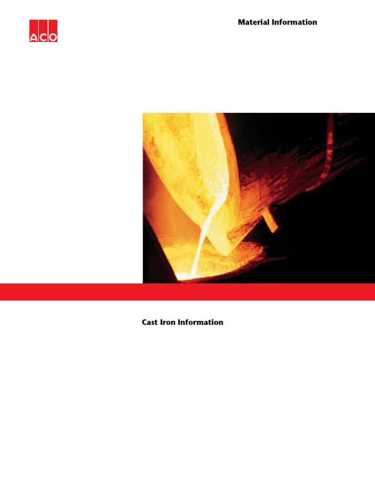 Cast Iron Brochure | PDF | Cast Iron | Iron