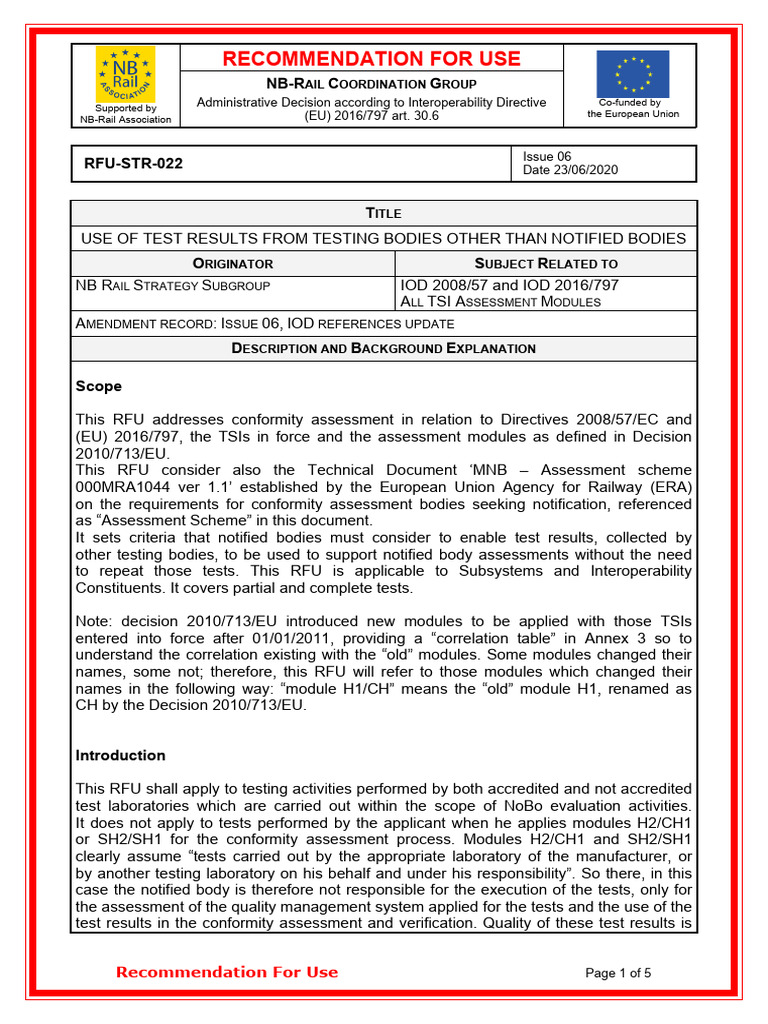 RFU-STR-022 Test Laboratories | Download Free PDF | Calibration ...