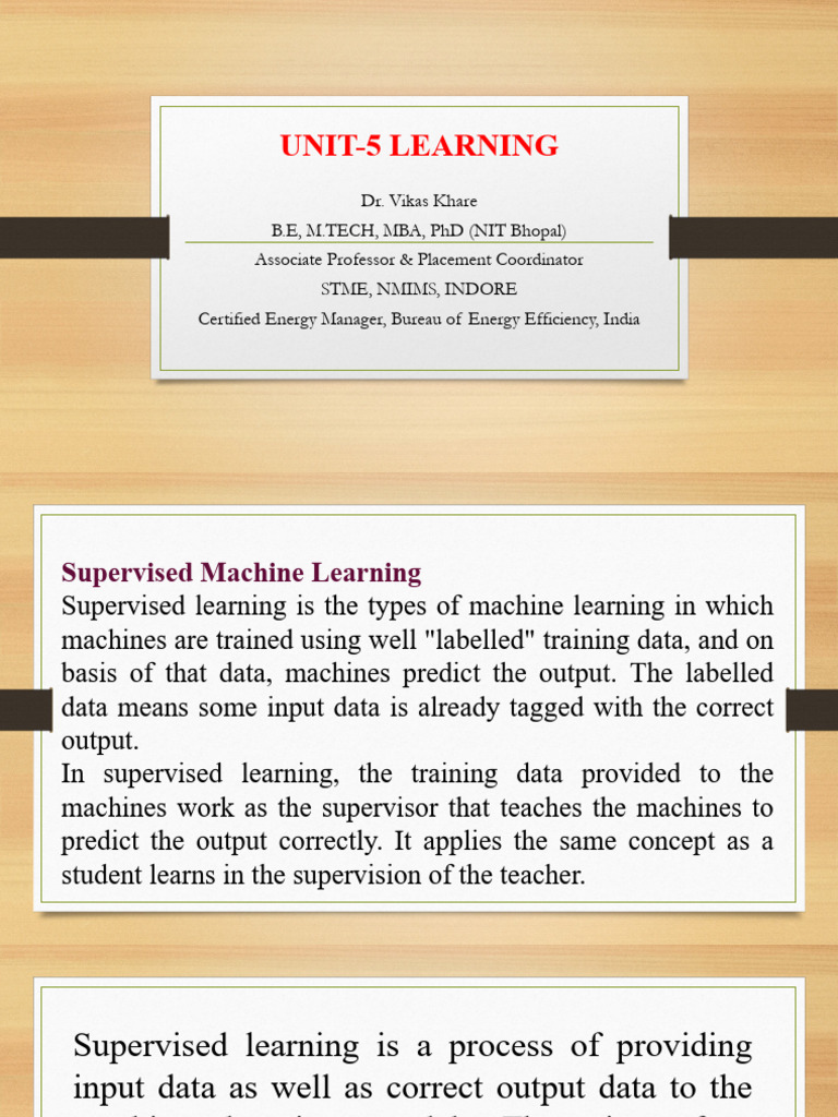 Unit 5 | PDF | Cluster Analysis | Machine Learning