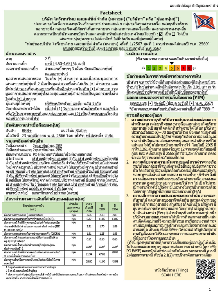 TPOLY Factsheet | PDF