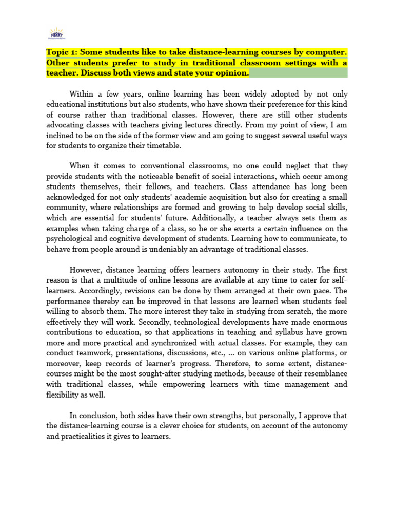 IELTS WRITING TASK 2 | PDF | Meat | Distance Education