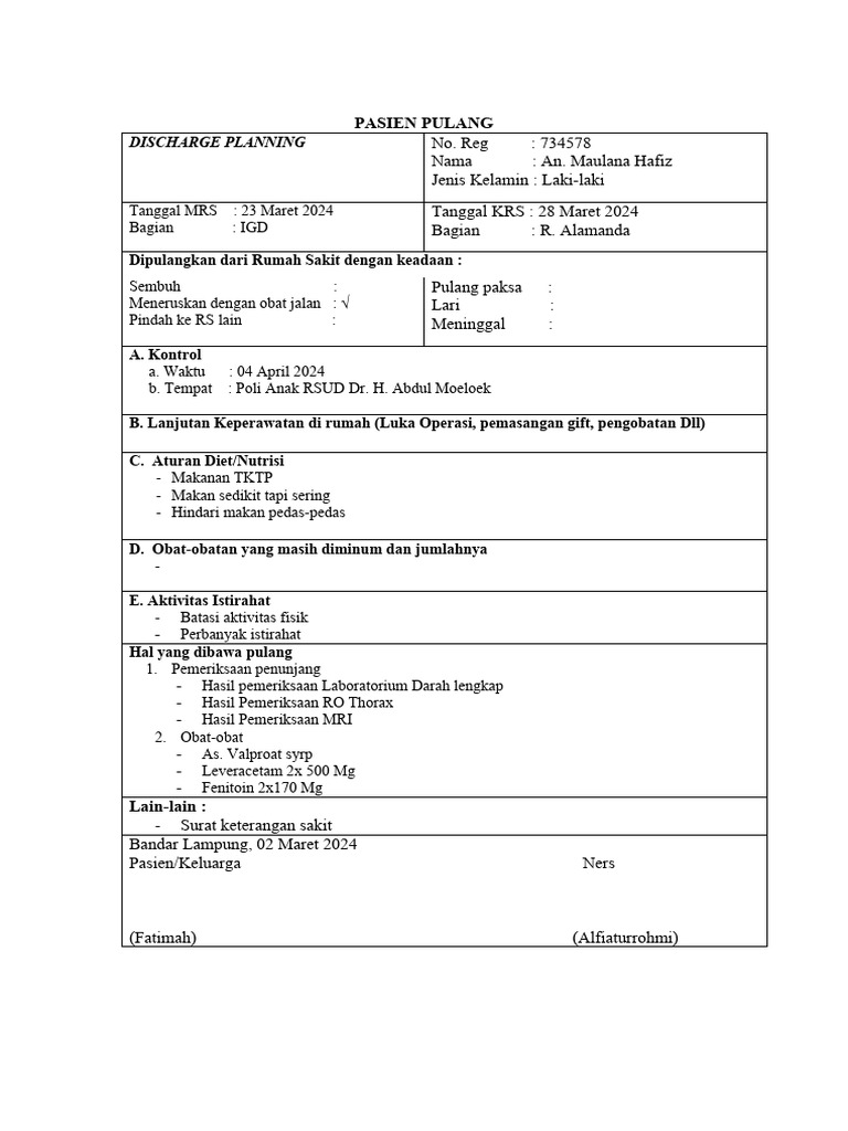 Ppa Discha Alfia | PDF