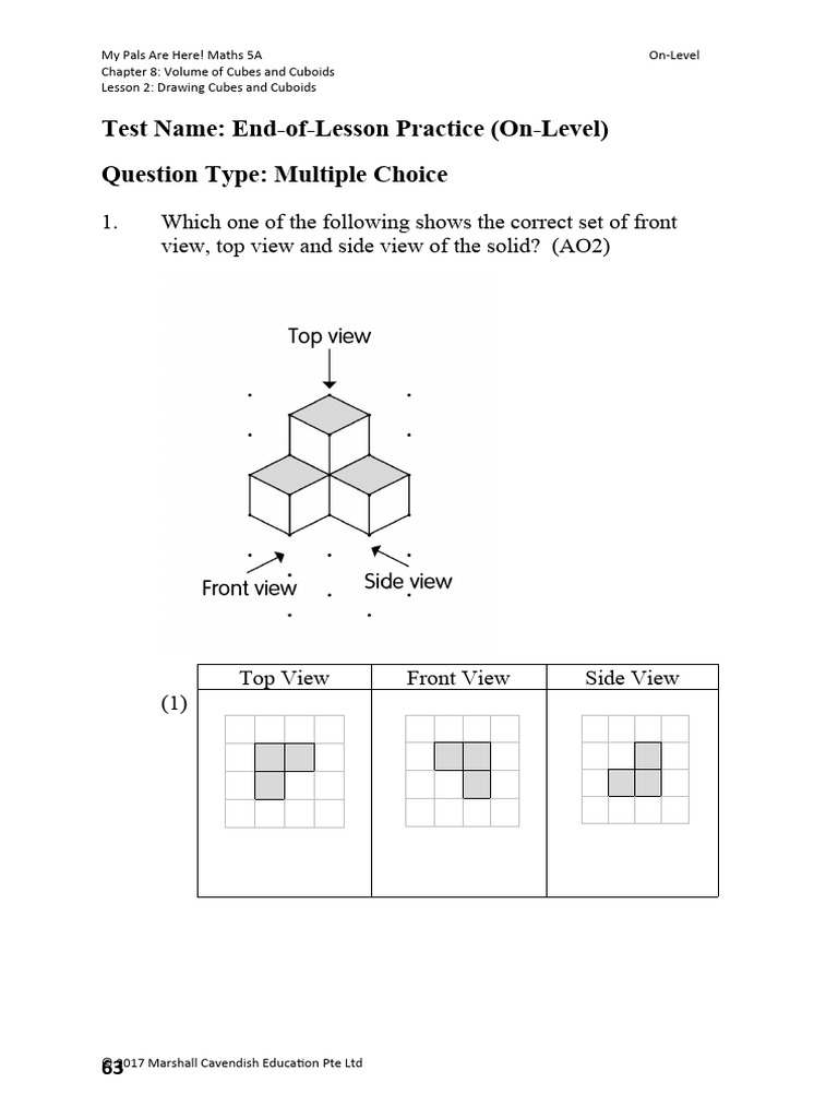 37 MPAH 5A 08 End of Lesson 2 Practice On-Level | PDF | Linear Programming | Convex Geometry
