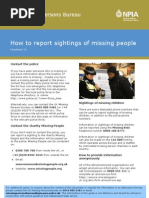 ZRP Statement - Phone Numbers | PDF