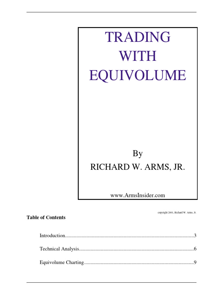 Equivolume - Richard Arms (Bahasa) | PDF | Hukum