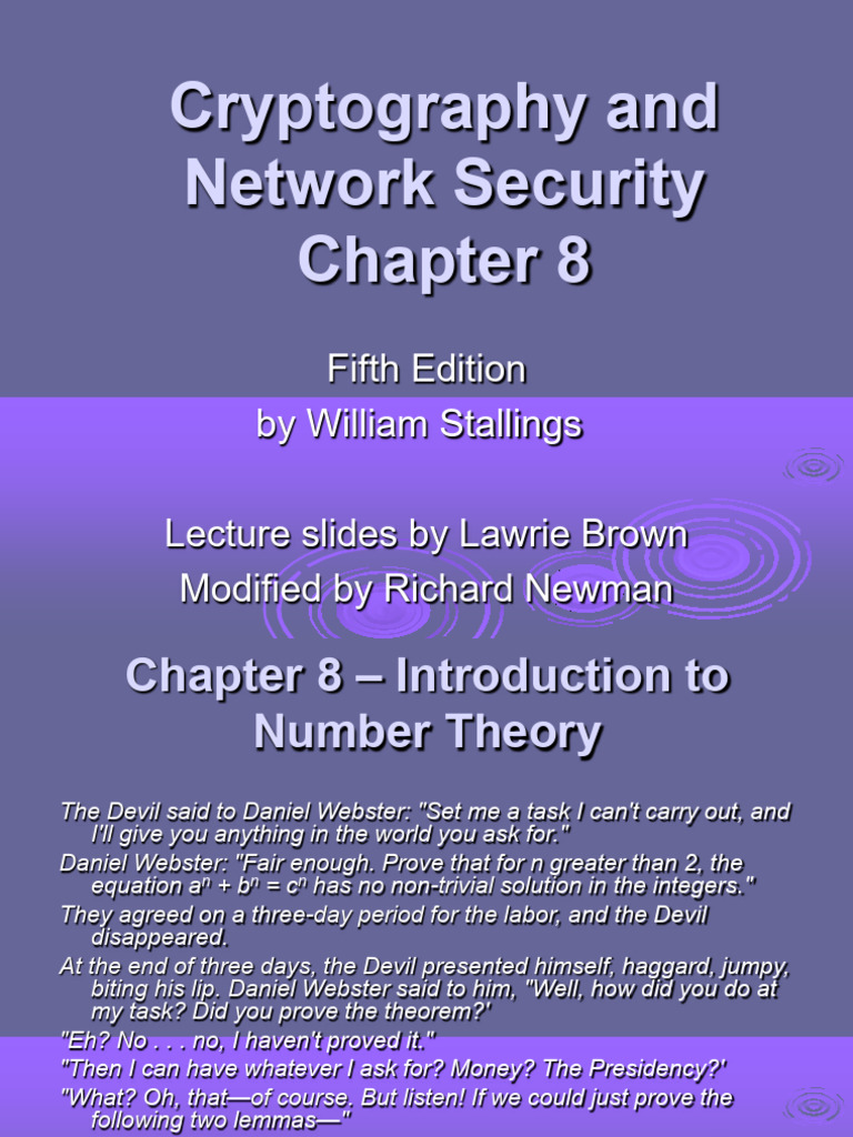 3-Module - 1 Fundamentals of Number Theory-04-01-2024 | PDF ...