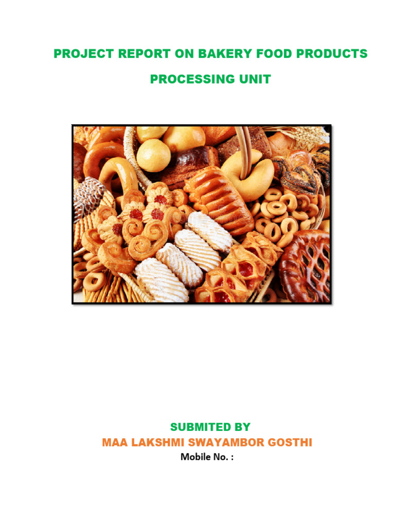 Bakery Food Products | PDF | Bakery | Cakes