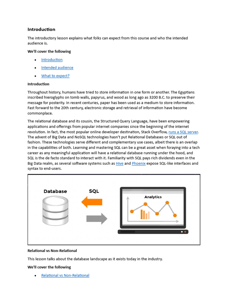 Unit 1 Notes Pdf Databases Relational Database