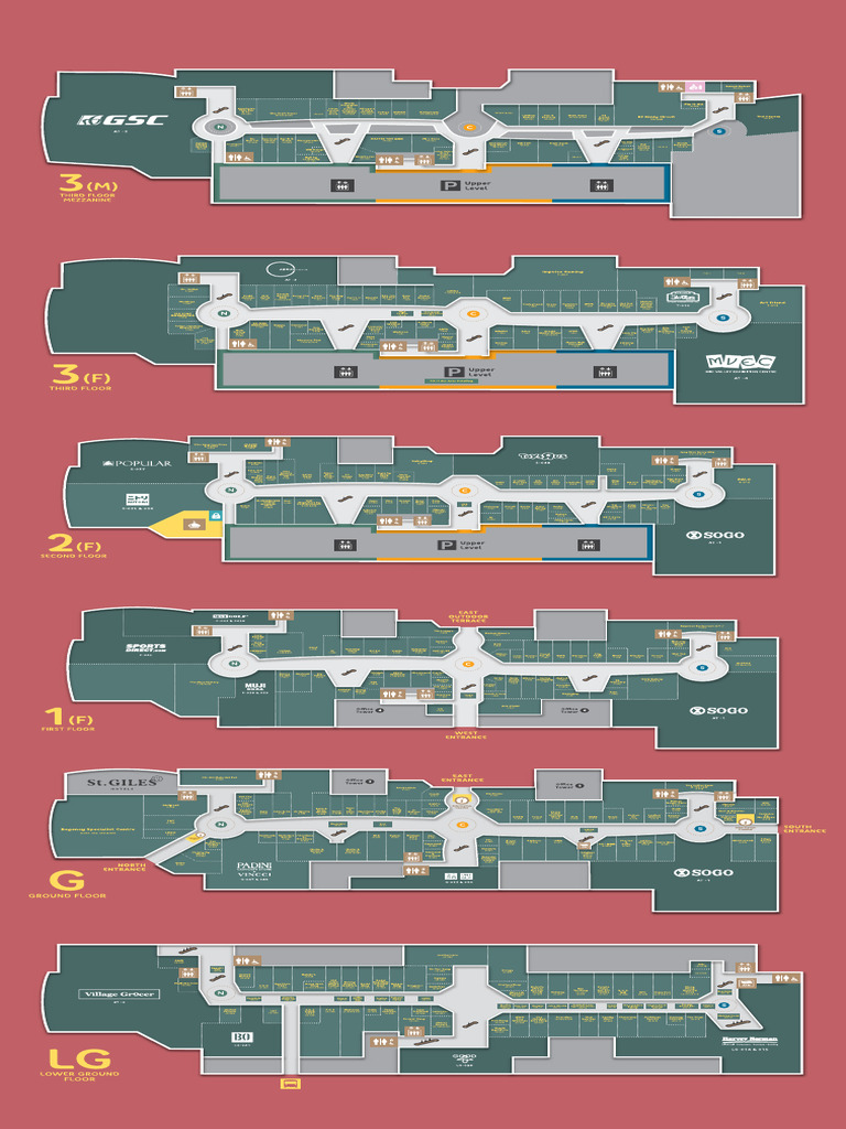 Shop Mall Map | PDF