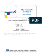 The NEO PI 3 A More Readable Revised NEO Personality Inventory | PDF ...